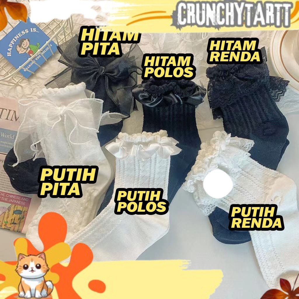 Readyy KK-06 short ruffled socks fashion Japanese Korean school uniform ...