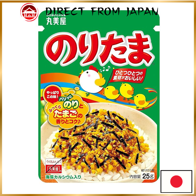 Marumiya Food Industry Nori Tama (furikake) 25g x 10 packs-Direct from ...