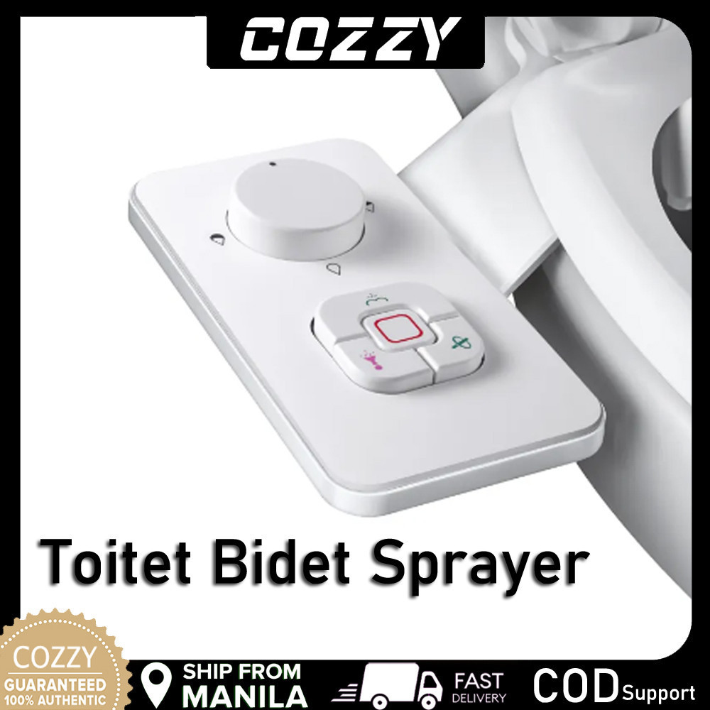 Right Hand Toitet Bidet Sprayer Non-Electric Dual Nozzle Bidet Toilet ...