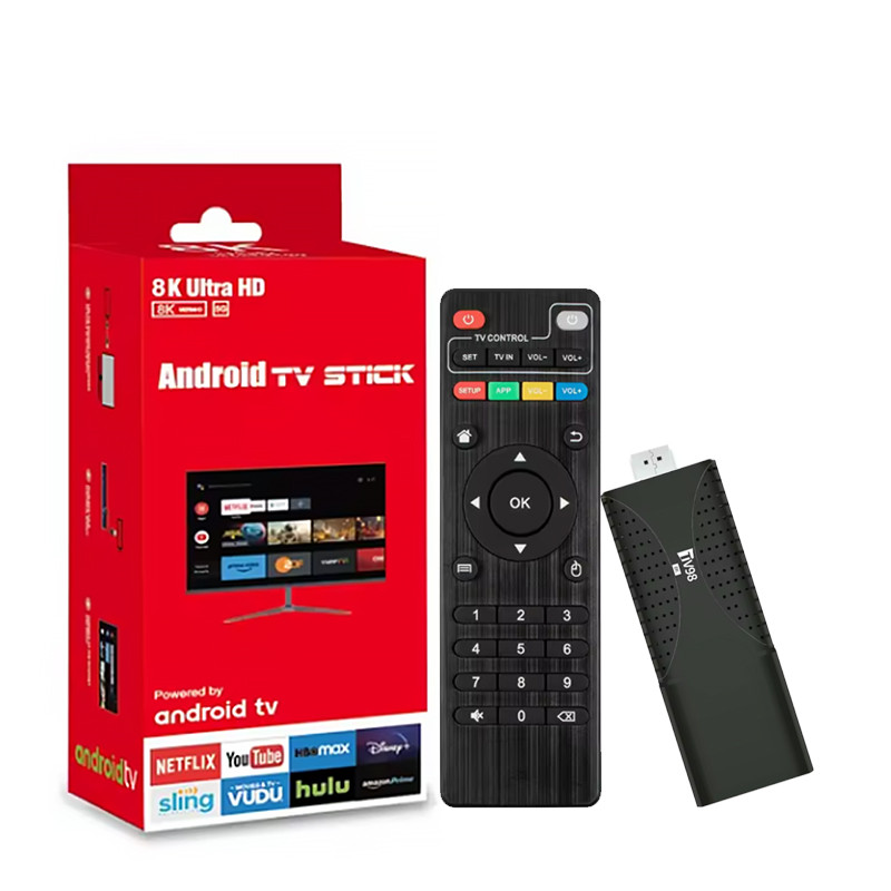 TV Box TV98 Q3 4K HD Smart Quad Core WiFi Dongle 1+8GB Android 13 Os ...