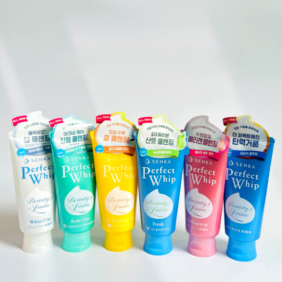 SENKA Perfect Whip Cleansing form 7Type | Shopee Philippines