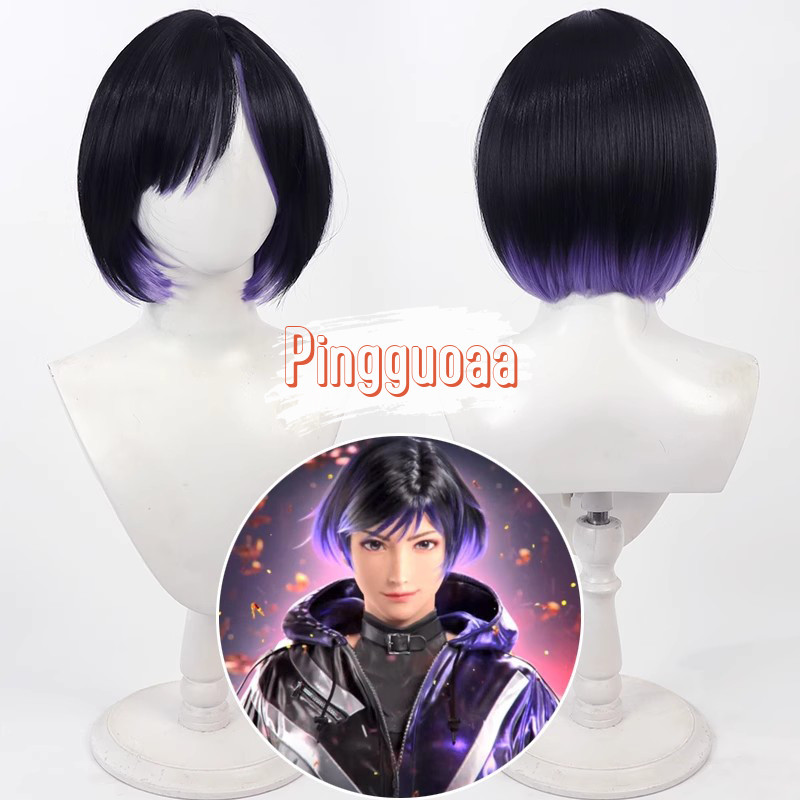 【Lannuo's Home】Tekken 8 Reina Cosplay Wig Heat Resistant Synthetic Hair ...