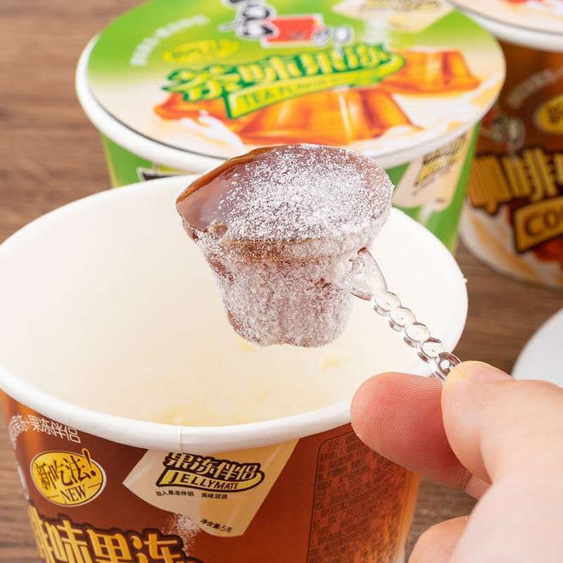 Ready Stock New Goods Xizhilang Rocking Jelly Coffee Tea Jelly 117g Cup ...