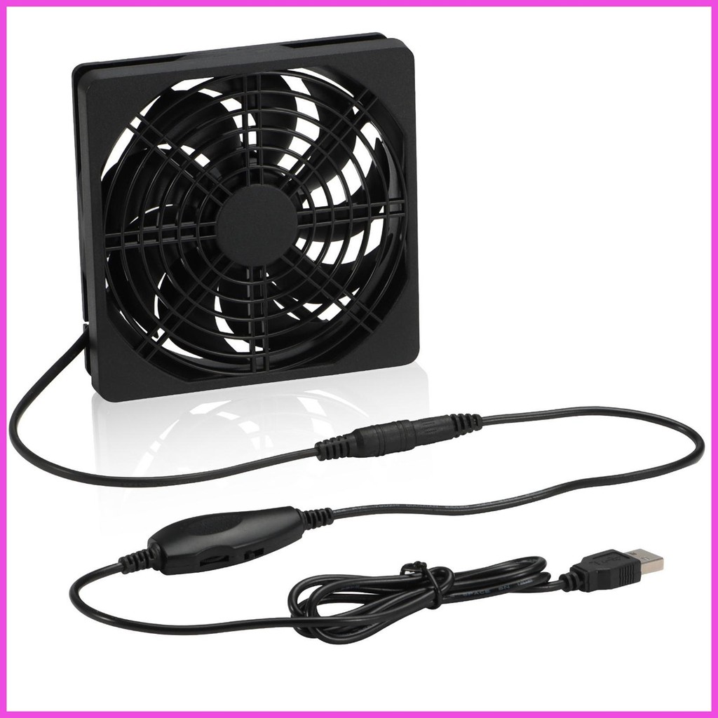 USB Fans for Cooling Adjustable External PC Cooling Computer Case Fan ...