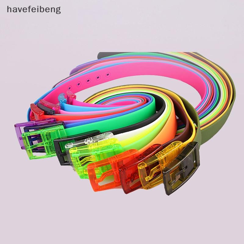 havefeibeng Candy Type Fashion Men And Women Lovers General Belt Silica ...