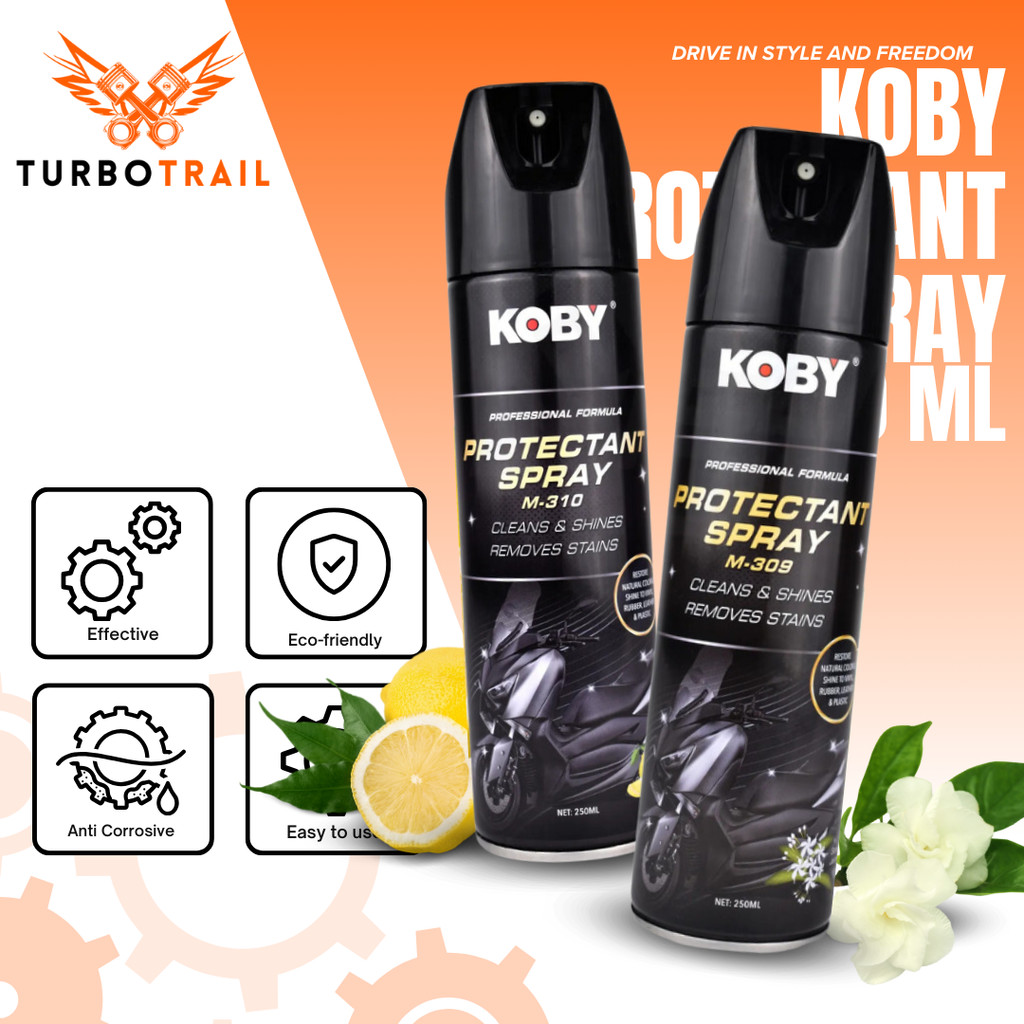 MOTO CARE ORIGINAL KOBY PROTECTANT SPRAY 250ML | Shopee Philippines