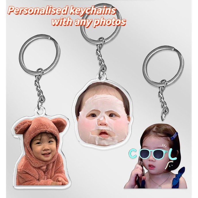 Creative custom acrylic keychain | Free matting acrylic keychain | baby ...