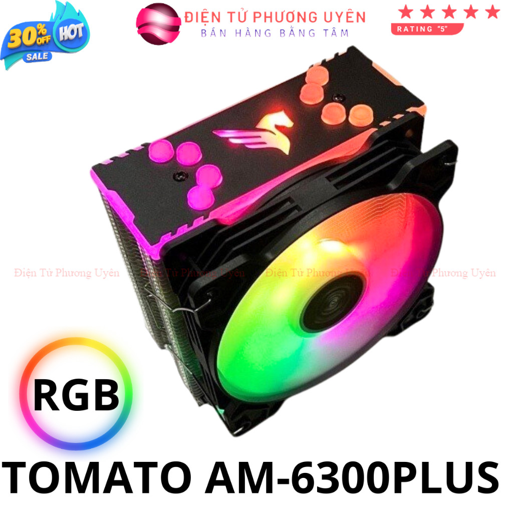 Air cooler, CPU cooler Tomato AM-6300plus, Supports full socket 2011 ...