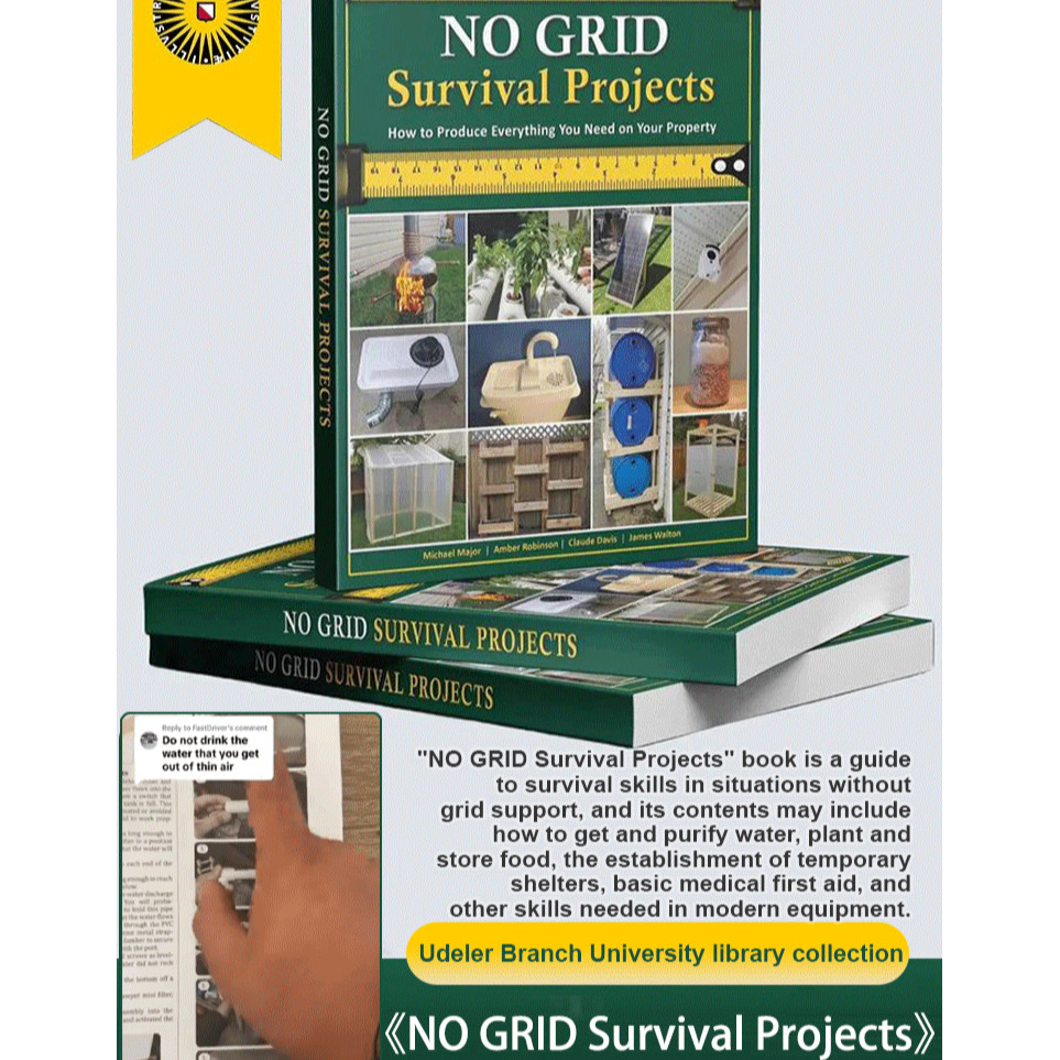 【Original】《No Grid Survival Projects》How To Produce Everything You Need ...