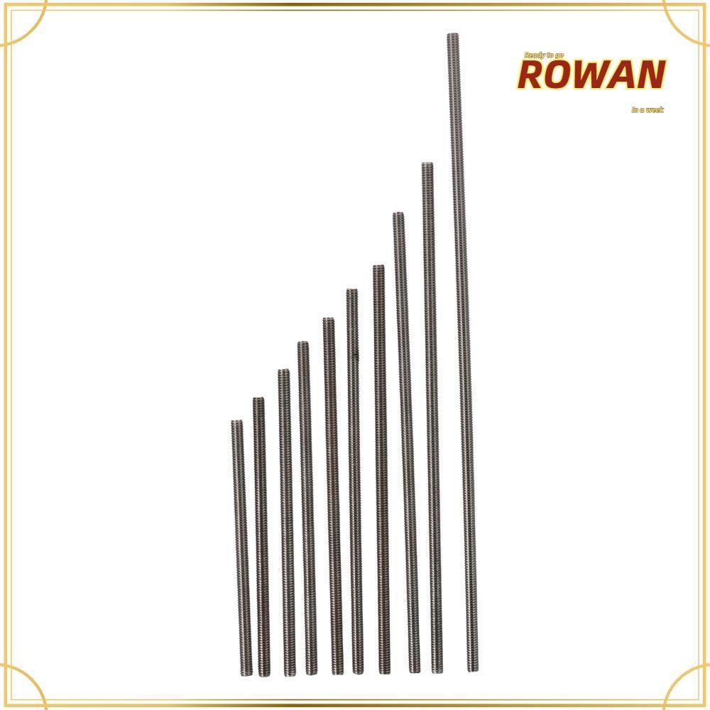 RW-HOME 2PCS Fully Threaded Rod, Right Hand Threads M6 Long Threaded ...
