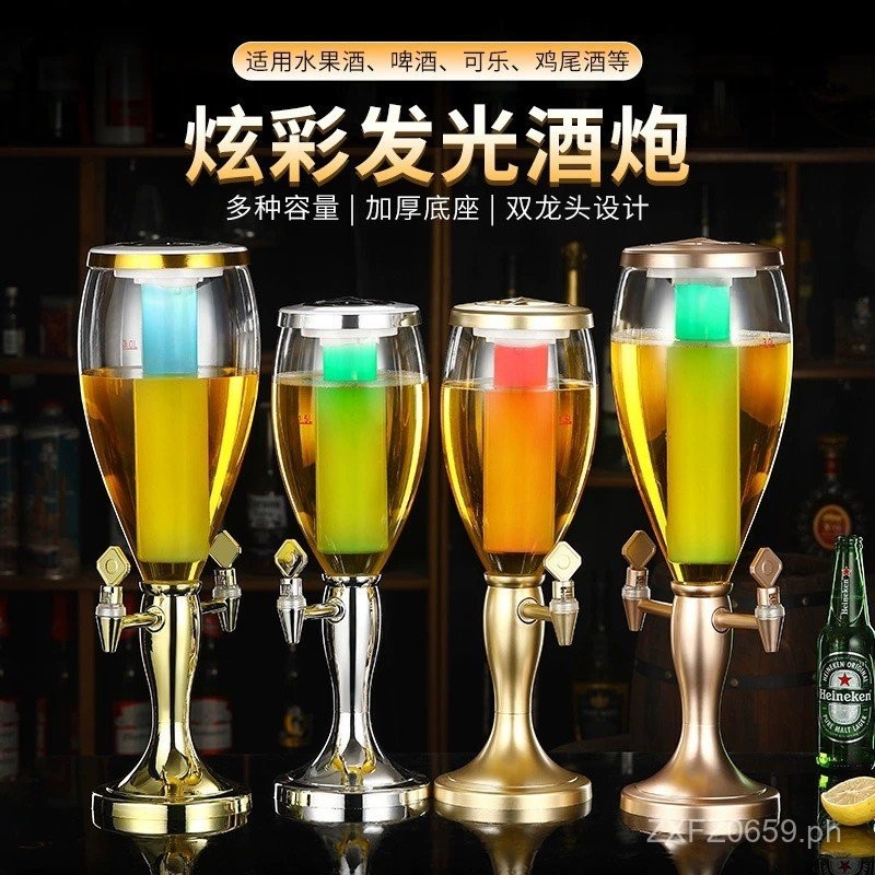 Beer Tower Double Head Beer Dispenser Keg Draft Beer Keg Coke Keg Bar ...