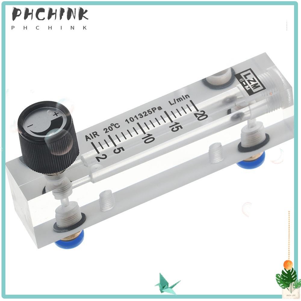 CHINK Flow Meter, Acrylic Transparent Oxygen Flow Meter, Portable LZM ...