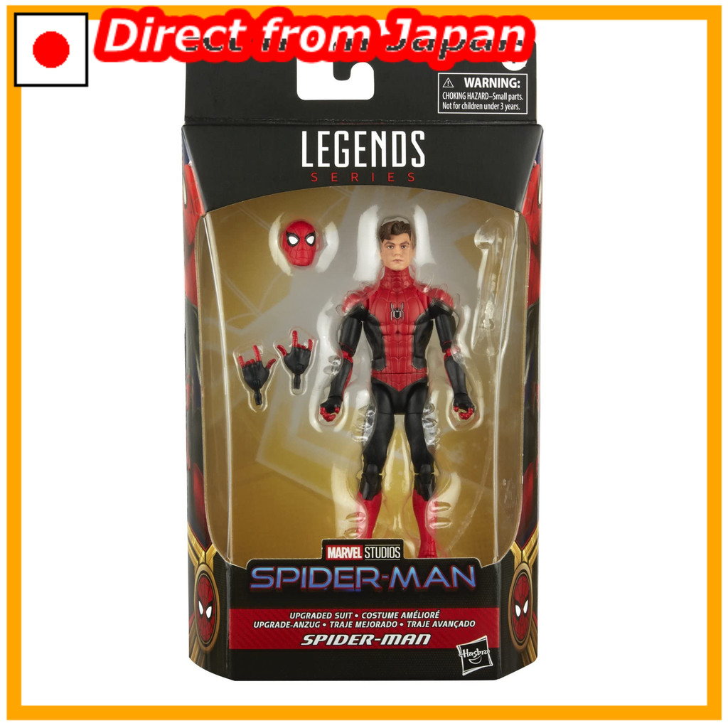 Spider-Man No Way Home Marvel Legends 6inch Action Figure Upgraded Suit ...
