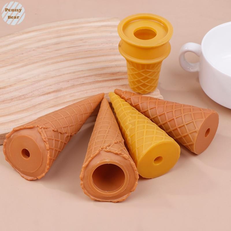 [Penny Bear] Large Fake Ice Cream Cone Model Simulation Cake Artificial ...