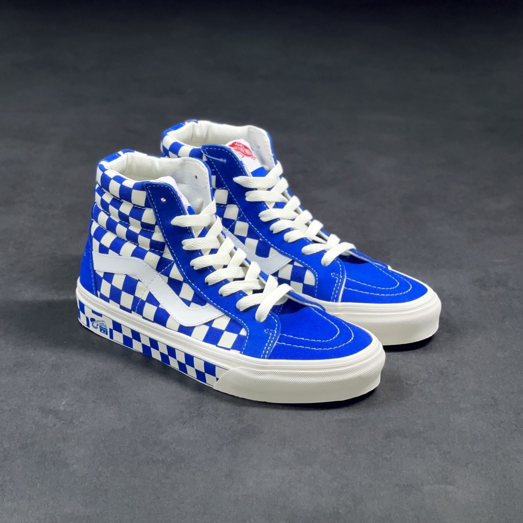 (Stock) Vans SK8-HI High Cut Sneakers Shoes For Men And Women Shoes ...