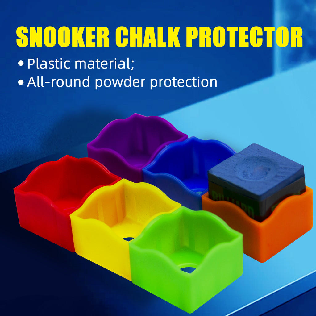 6pcs Pool Chalk Holder Box - Open-Access Design for Quick Chalk ...
