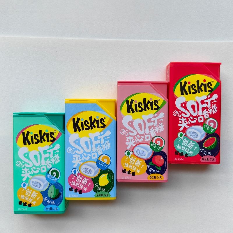 Ready Stock 1482 People Collection Kuz 34gkiskis Sandwich Chewing Gum ...