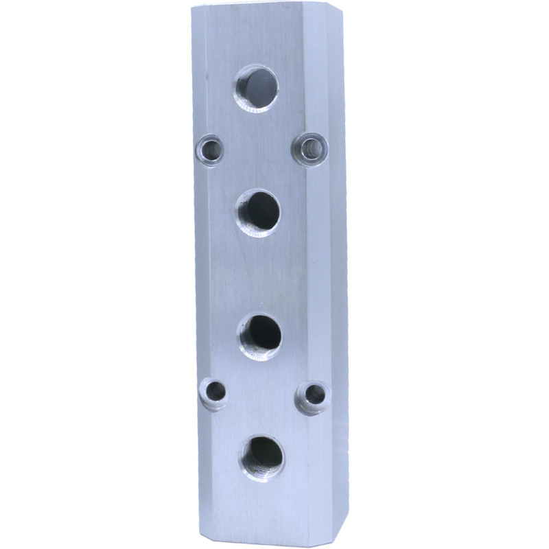 Pneumatic 4-point exhaust straight through multi-way and multi-pipeline ...