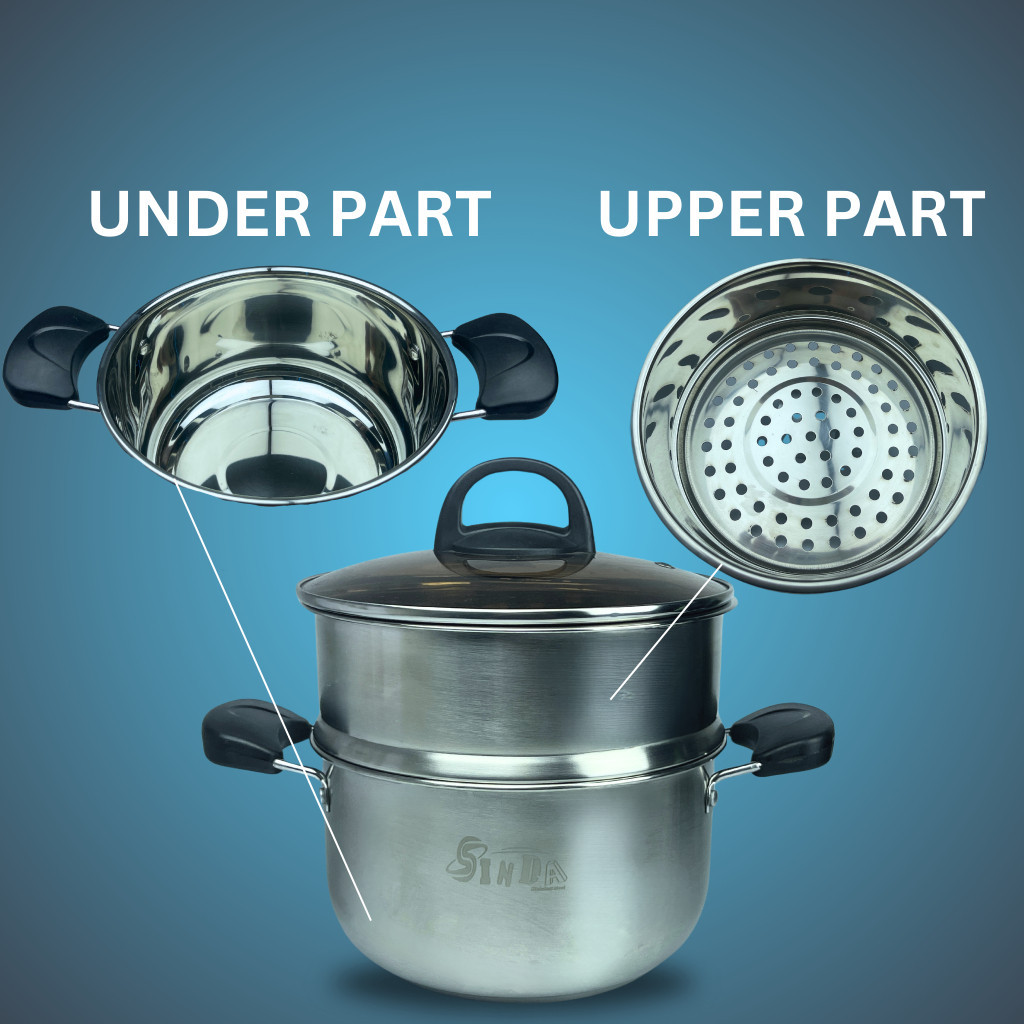 Steamer Stainless Steel Cooking pots | Shopee Philippines