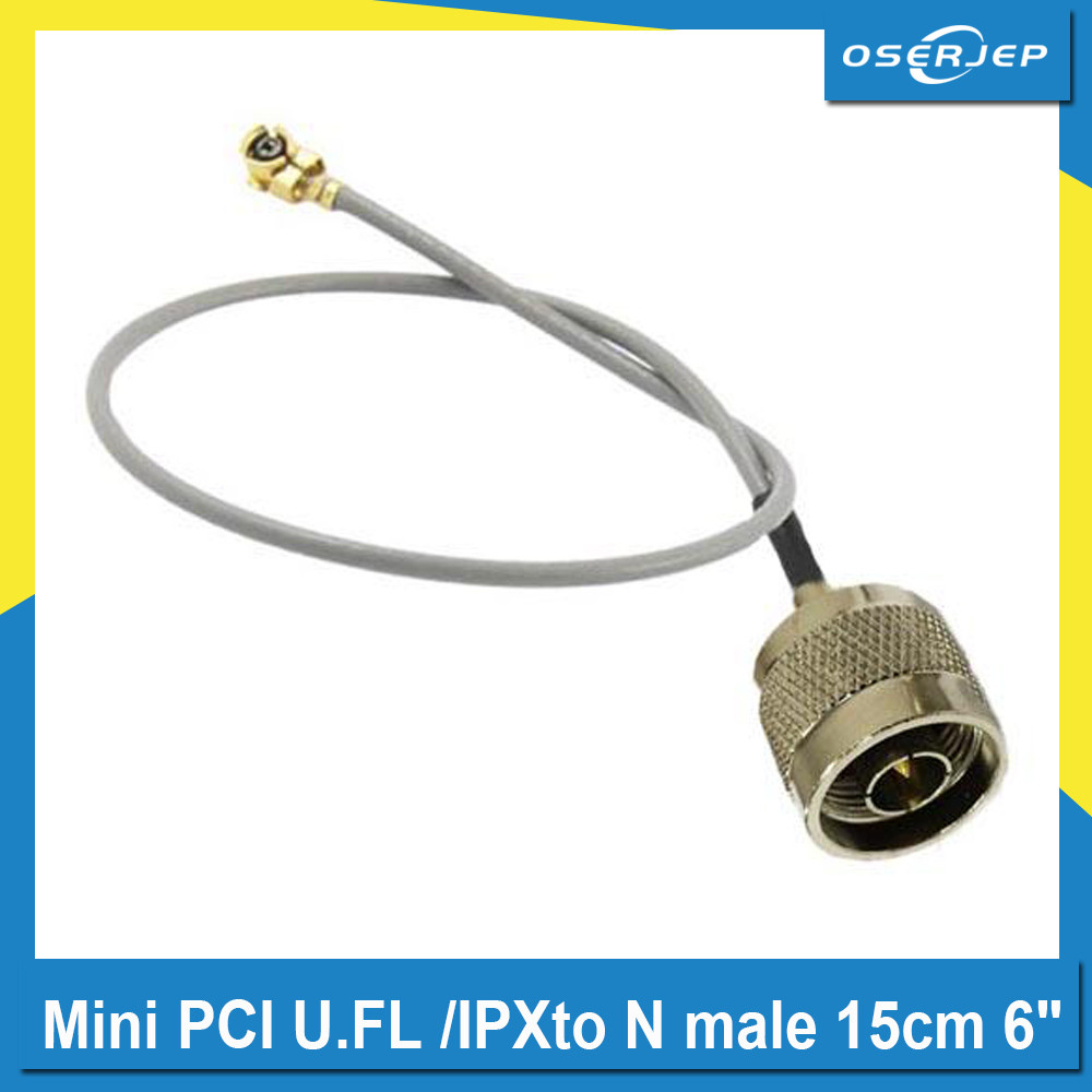 Ipx / USAFl Switch N Type Male Plug Cable 15cm For Pci Wifi Card ...