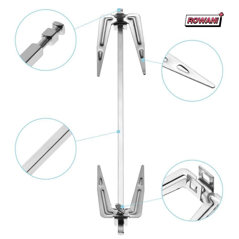 ROWAN1 Grill Fork, Barbecue Tool Rotating Chicken Roasting Rack ...