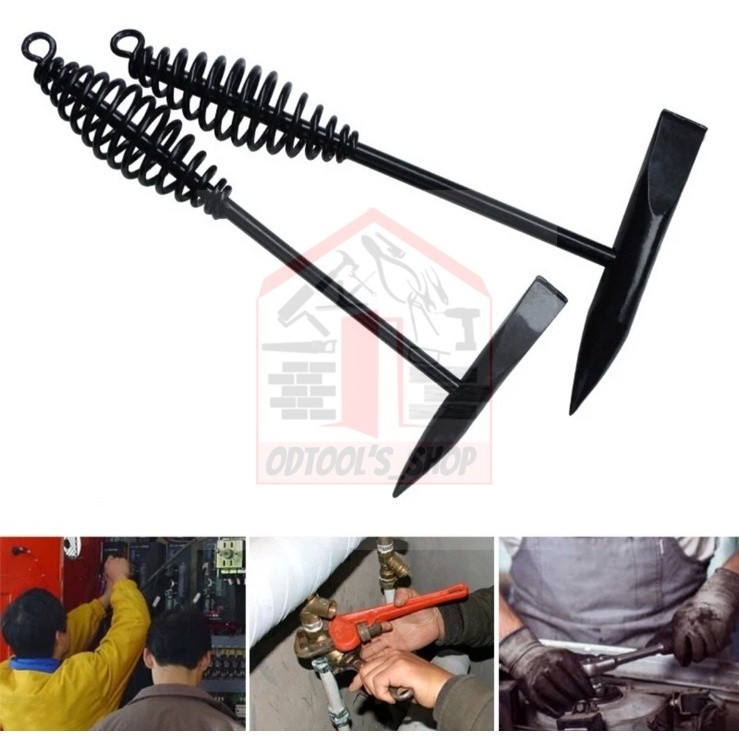 Welding Chipping Hammer Spring Handle Industrial Grade Welding Hammer ...
