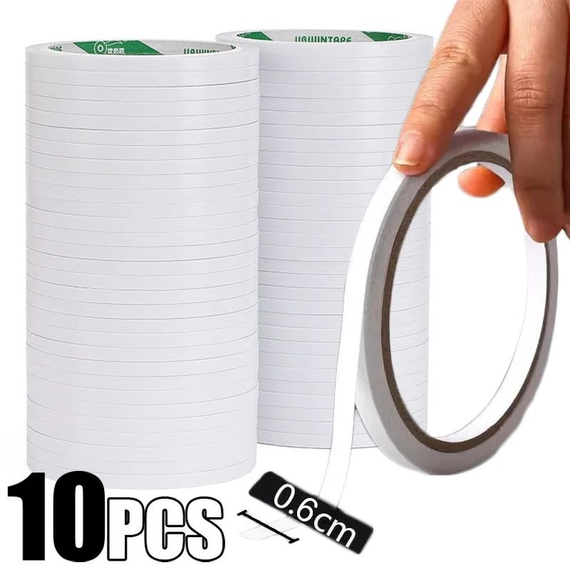 Double Sided Adhesive Tape - Hand Tearing Glue Sticker - Super Slim ...