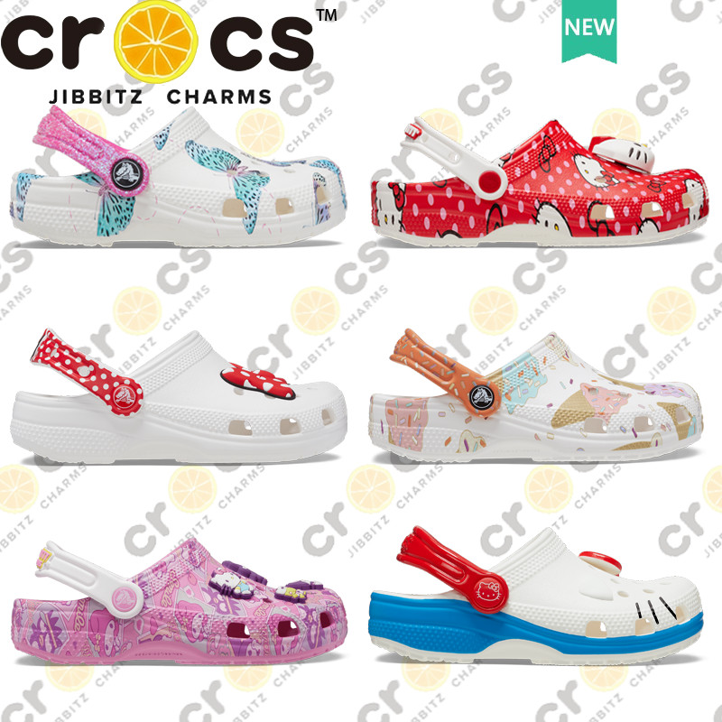 Crocs Kids clog Collection Ice Cream, Butterfly, Hello Kitty, Disney ...