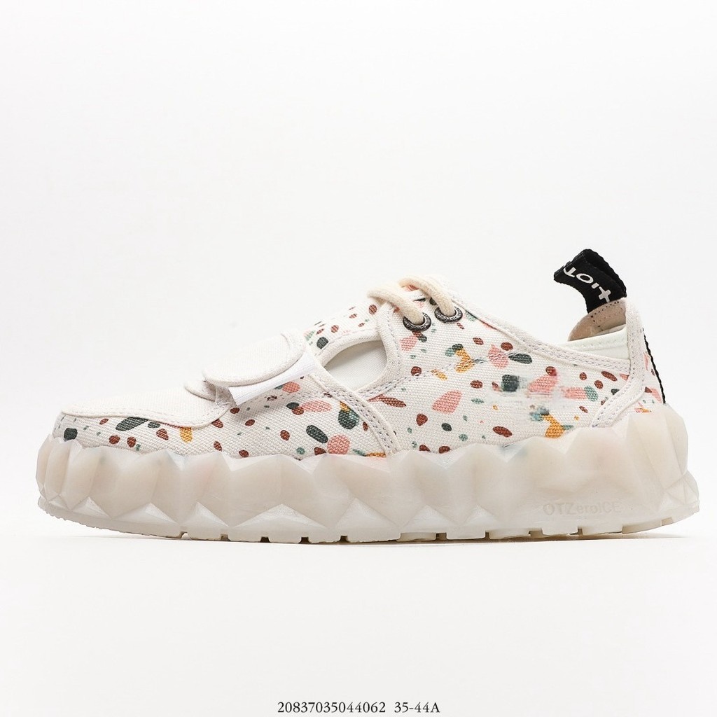 OTZ Ugly and Cute Canvas Shoes Jelly Bottom Big Head Flat Bottom ...