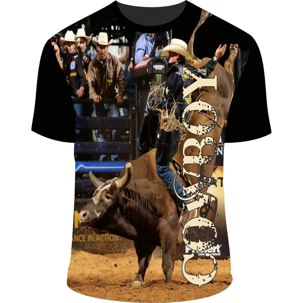 Rodeo cowboy t-shirt, duel of titans printed. | Shopee Philippines
