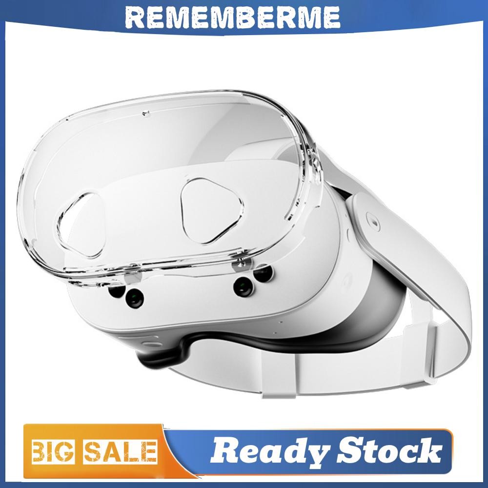 VR Shell Protective Cover PU Transparent Headset Cover for Meta Quest ...