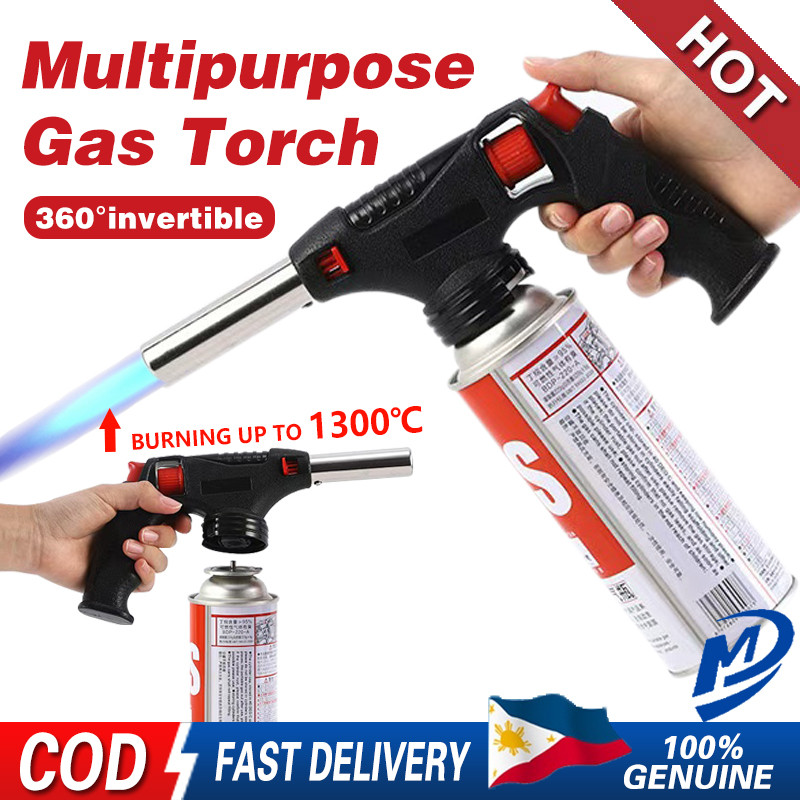 【Fast delivery】Copper Kitchen Blow Culinary Butane Torch Chef Cooking ...