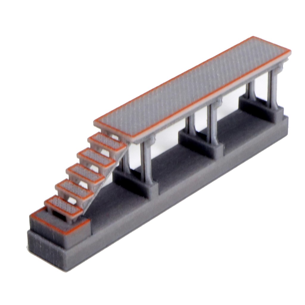 KATO N Gauge Elevating Platform Stairs One Side 23-320 Railway Model ...