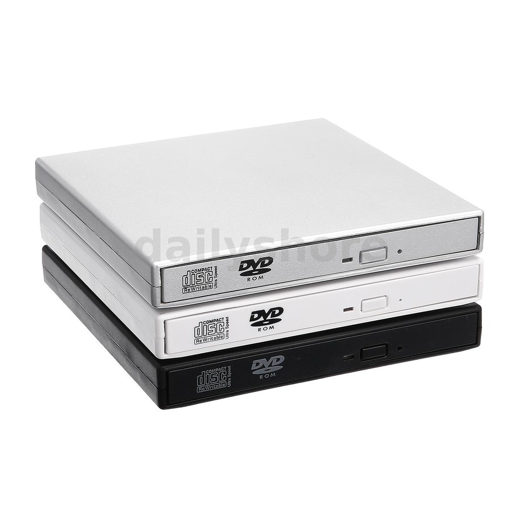 External DVD Optical Drive Combo USB 2.0 CD Burner CD/DVD-ROM CD-RW ...