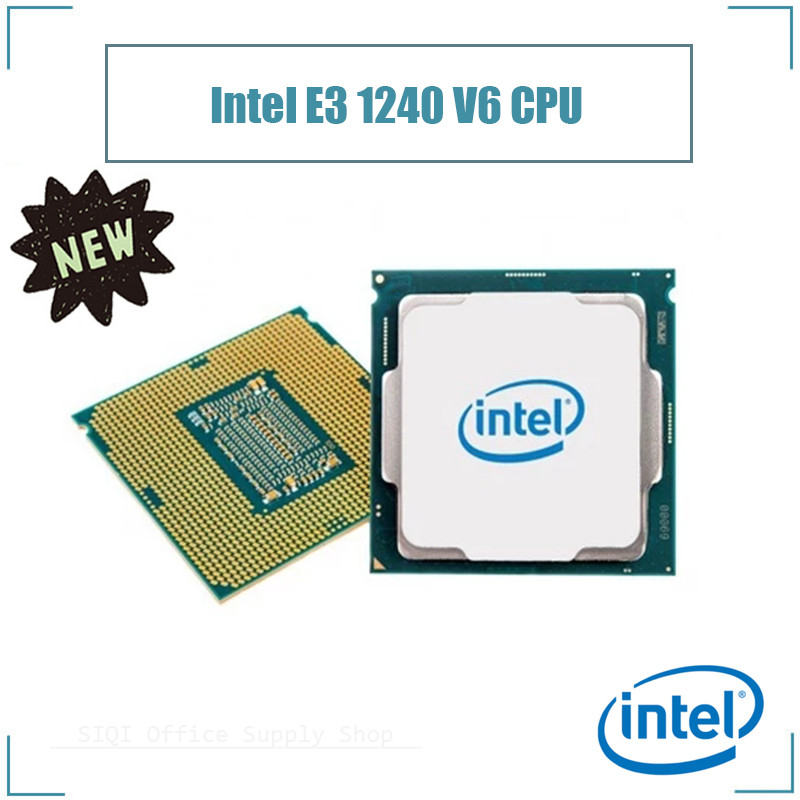 Intel Xeon E3 1240 V6 CPU 3.70GHz 8M LGA 1151 Quad-core DDR3L DDR4 Desktop Processor CPU ...
