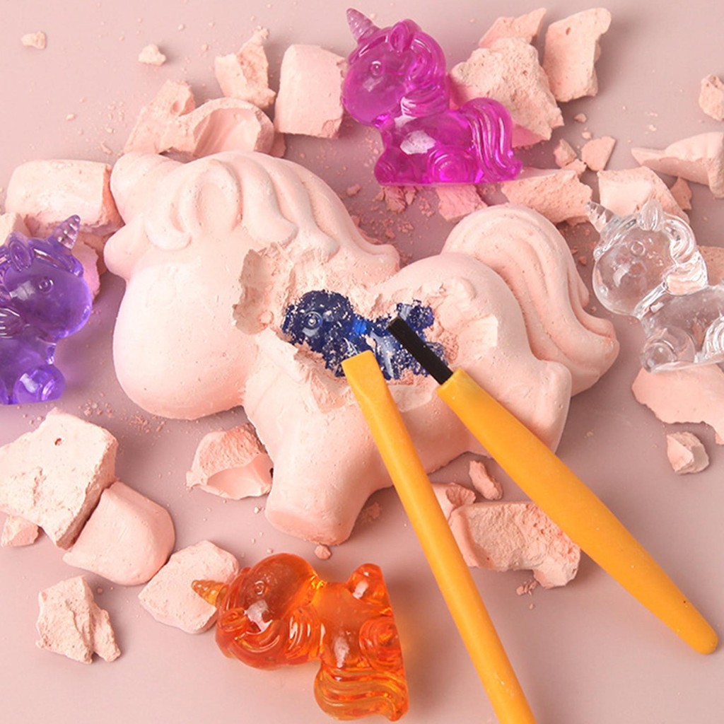 Fossil Digging For Kids Plaster Fossil Dig Complete Fossil Kit Complete ...