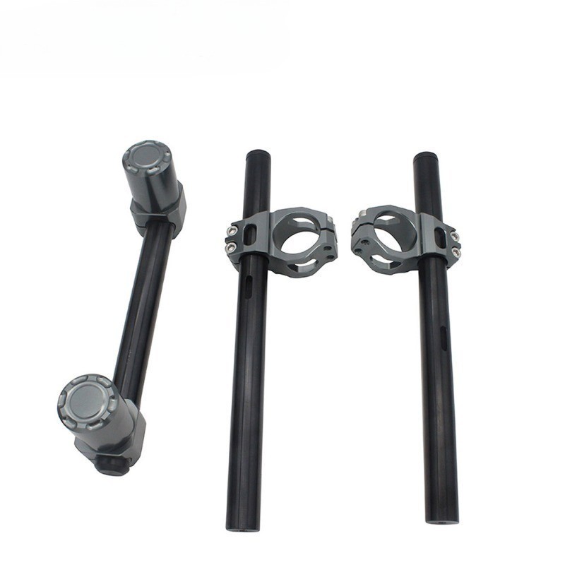 Universal for All 22mm 28mm Handlebar Handle Bar Fork Tube Clip on For Kawasaki Z125 Z250 Z300 ...