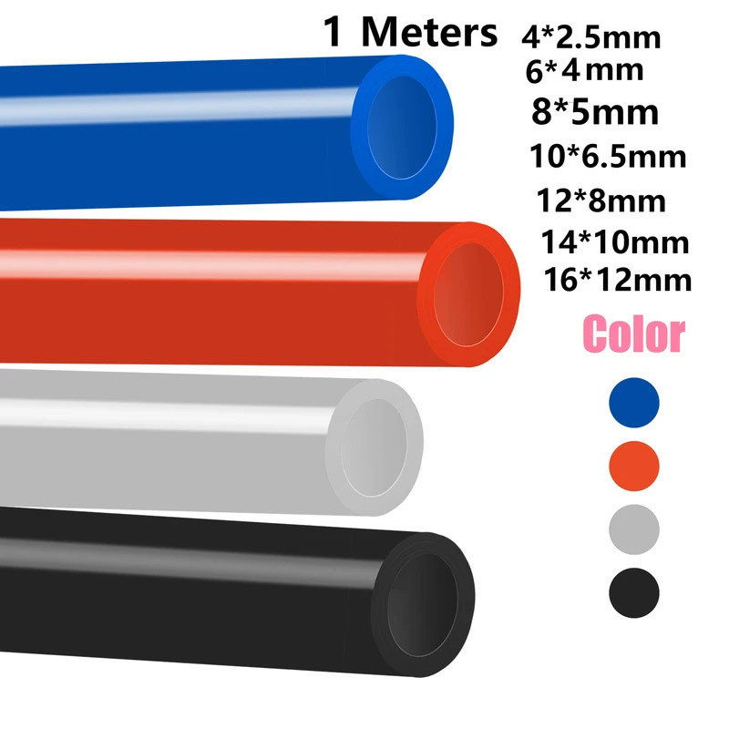 1M Air Hose Pneumatic Tube Pipe PU Hoses for Compressor Polyurethane ...