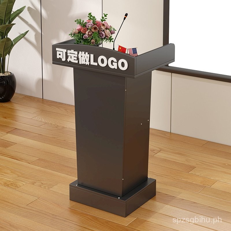 Podium Host Station Speaker's Platform Reception Desk Reception Desk ...