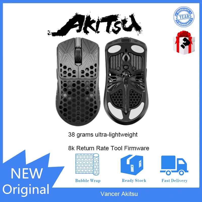 Vancer Akitsu Ultra Lightweight CS Gaming 8K Gaming Mouse | Shopee ...