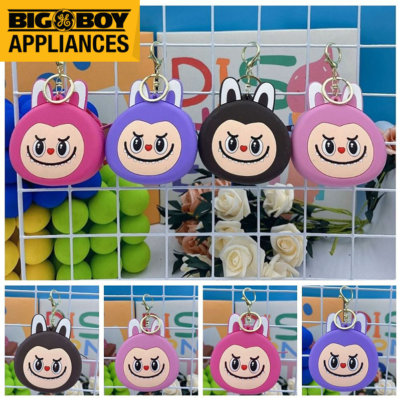 Labubu Cartoon Jelly Colourful Cute Coin Pouch Earphone Pouch Card ...