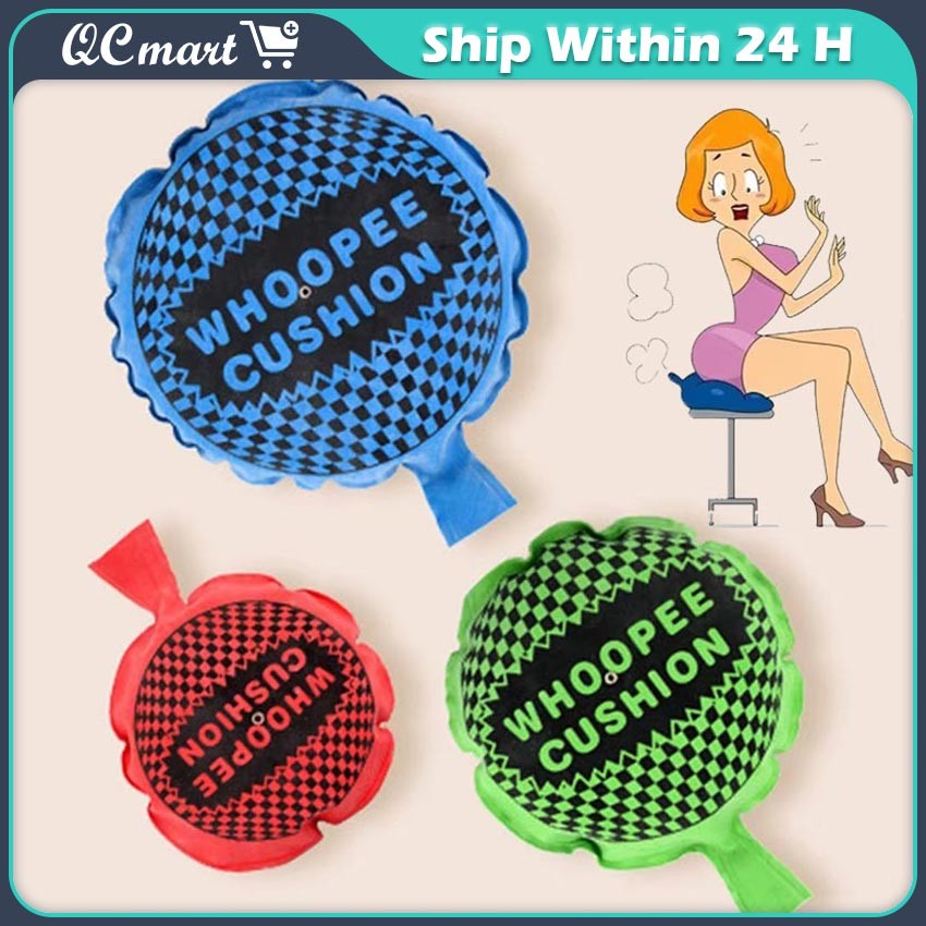 【Fast Shipment】 Funny Whoopee Cushion Jokes Gags Pranks Maker Trick ...