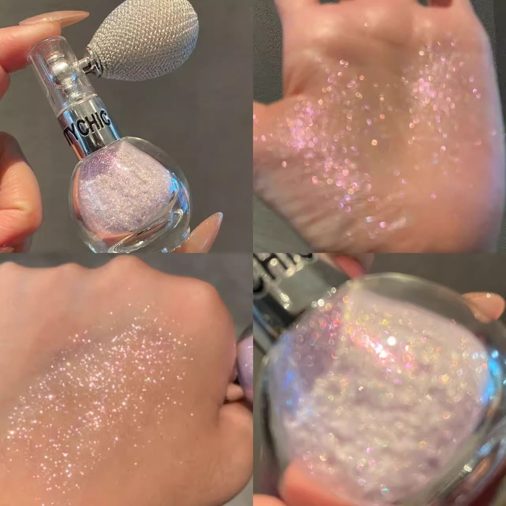 Airbag Glitter High Gloss Sparkling Spray Powder Fine Glitter Spray ...