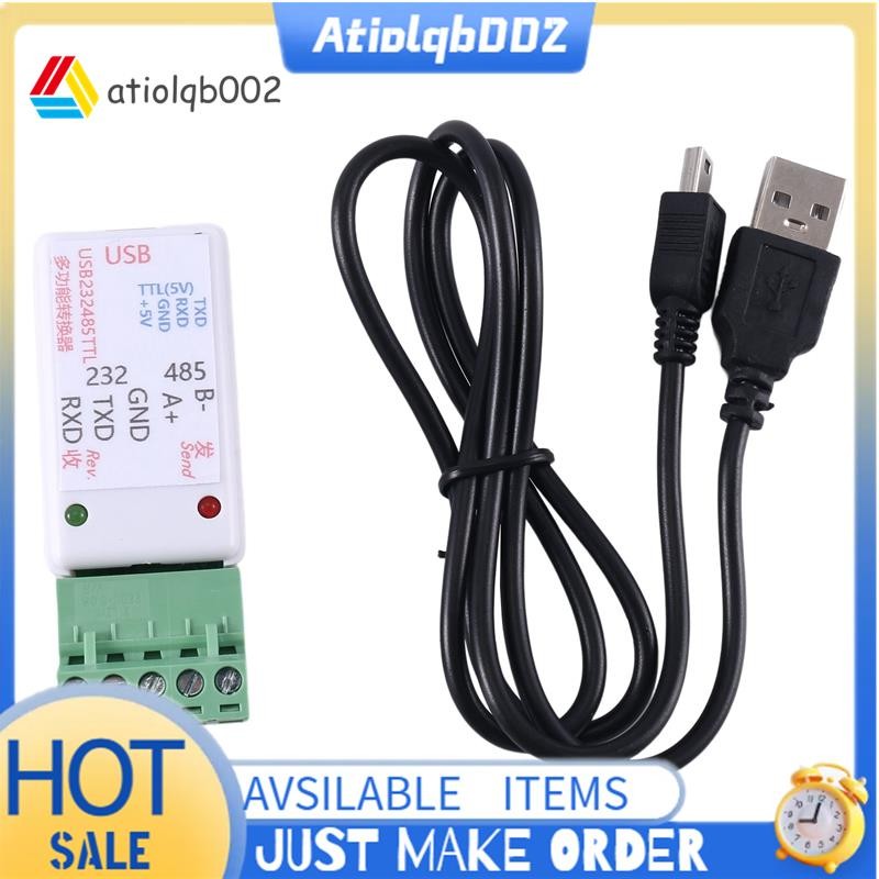 3 In1 USB 232 485 TO RS485 / USB TO RS232 / 232 TO 485 Converter ...