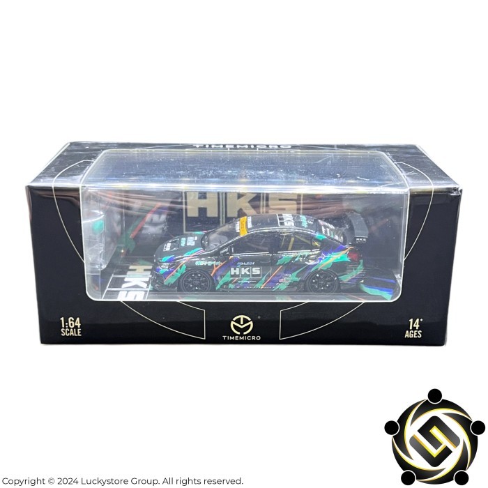 Time Micro 1:64 Subaru WRX STI HKS Black with Limited Figure | Shopee ...