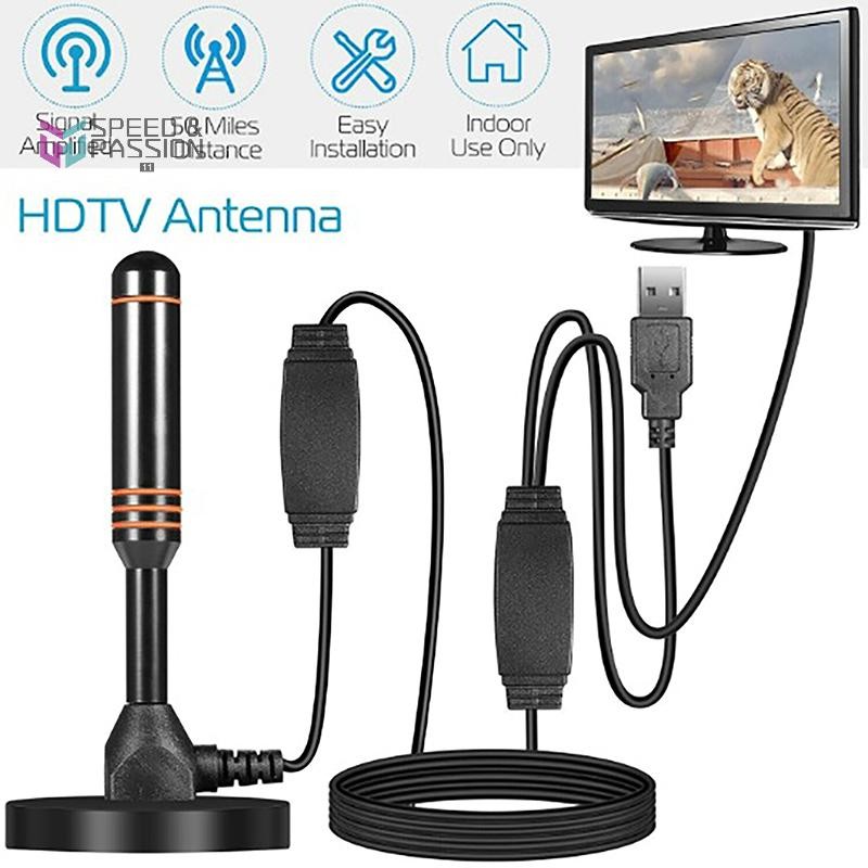 Speed Digital TV Antenna Dvb-t2 Antenna With Amplifier Indoor Ground ...