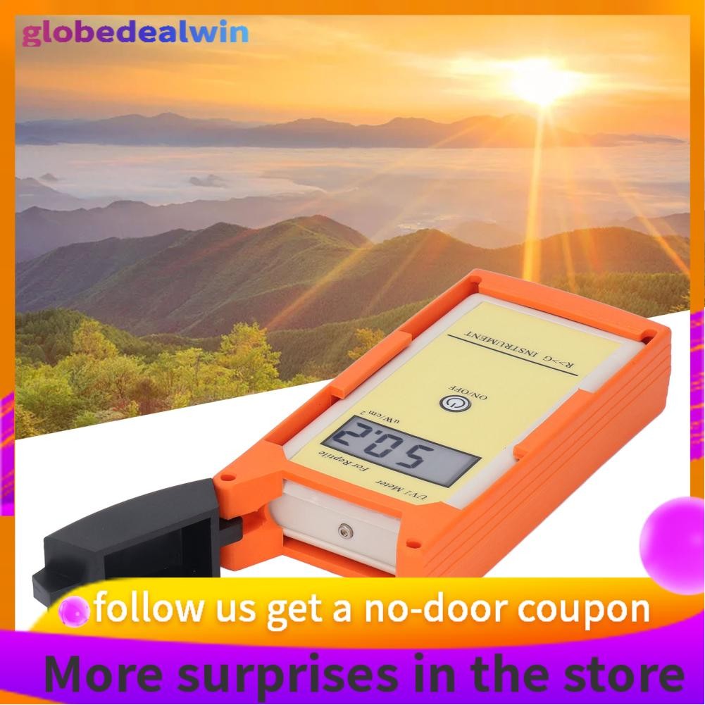 Globedealwin UV Index Meter Digital High Accuracy UVI Tester LCD ...