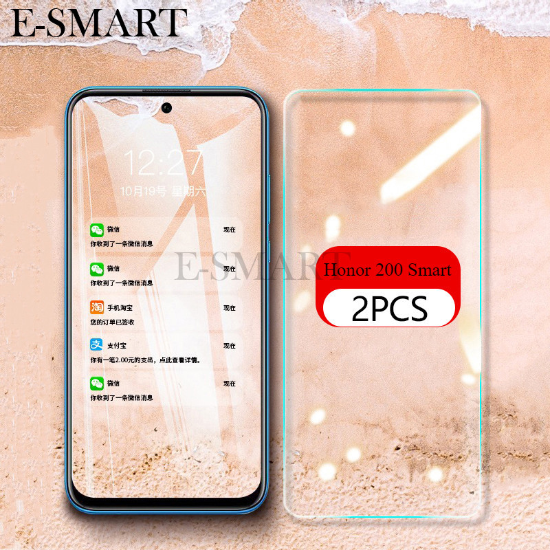 2 Pack Tempered Glass For Honor 200 Smart X7C 4G 5G X9C Smart 5G Screen ...