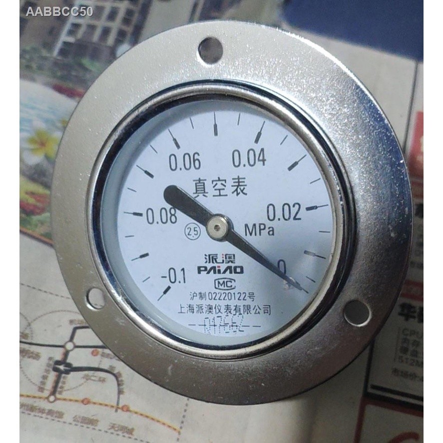 COD//// Paiao vacuum pressure gauge axial edge Y60ZT thread M14X1.5 | Shopee Philippines