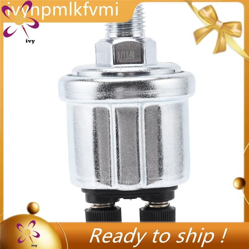 [Ivym] VDO Universal Oil Pressure Sensor 1/4NPT 13Mm 0-10Bars Genset ...